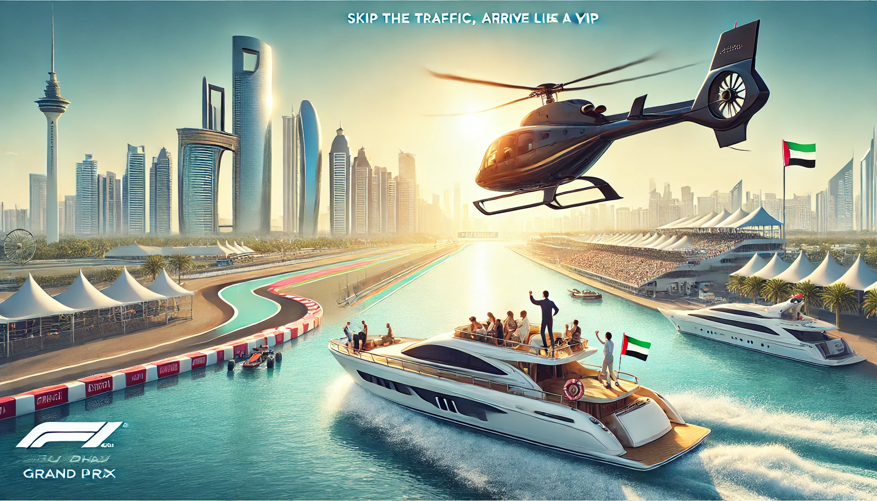 Helicopter Tour in the UAE: Ride and Fly High around Dubai, Abu Dhabi ...